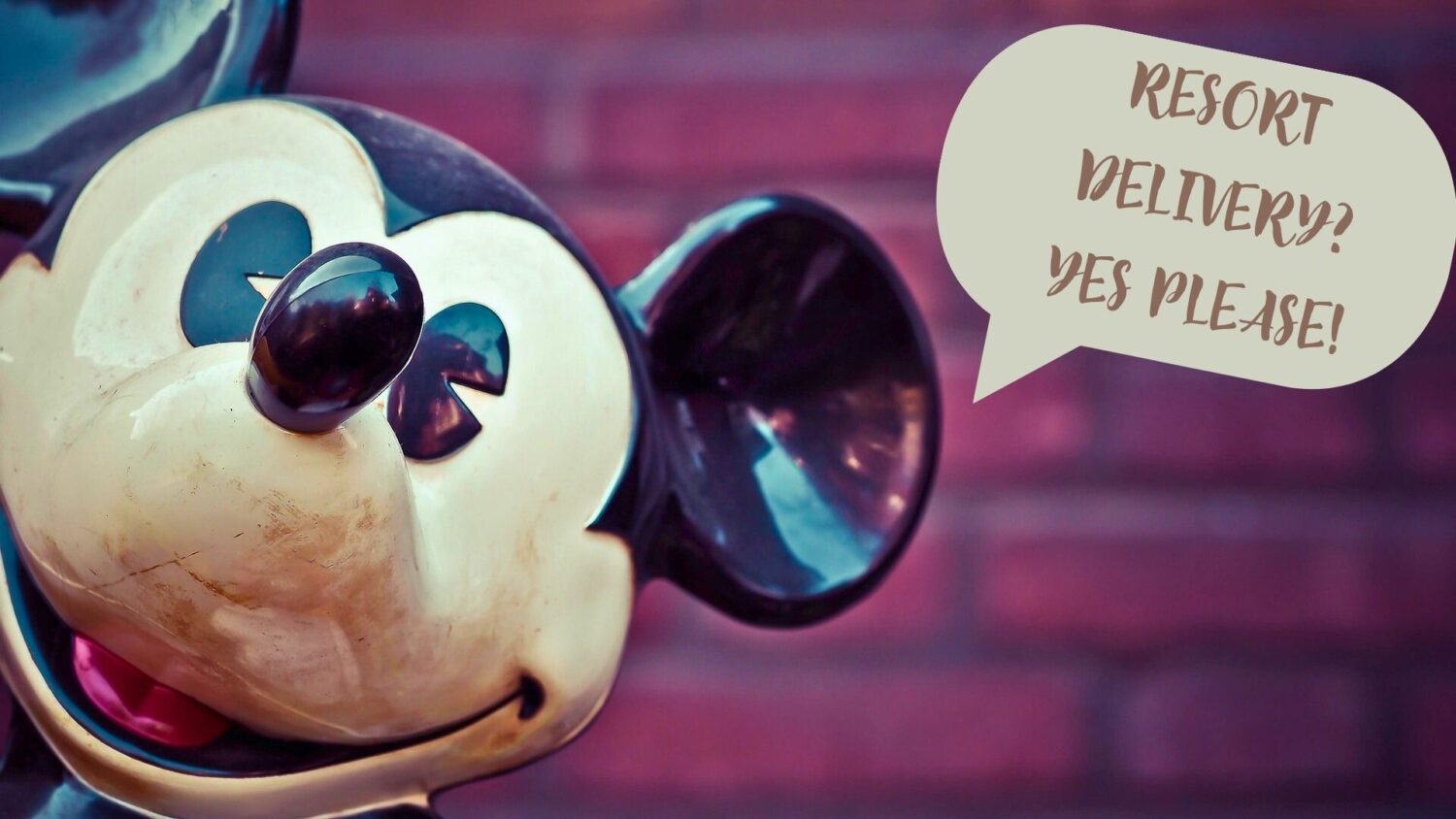 Smart Disney World Tips: Why Resort Delivery Changes Everything ...